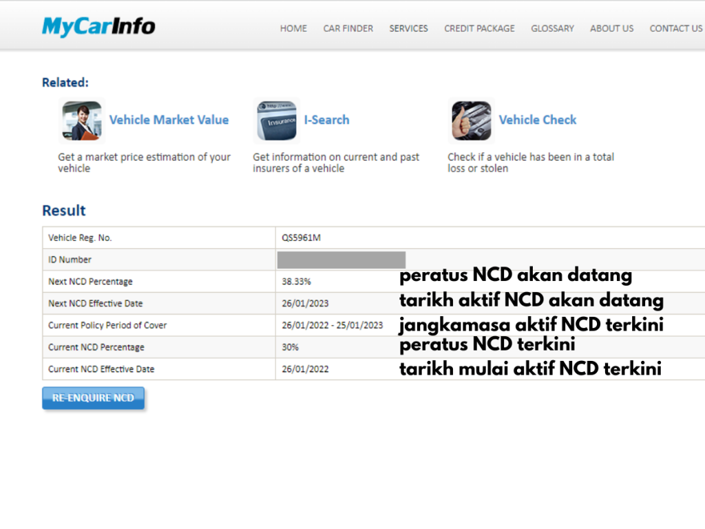 CARA CHECK NCD ONLINE - Info Kereta